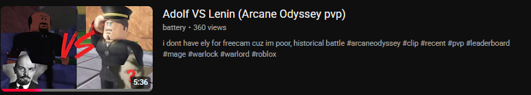 AO Lobotomy - Off Topic - Arcane Odyssey