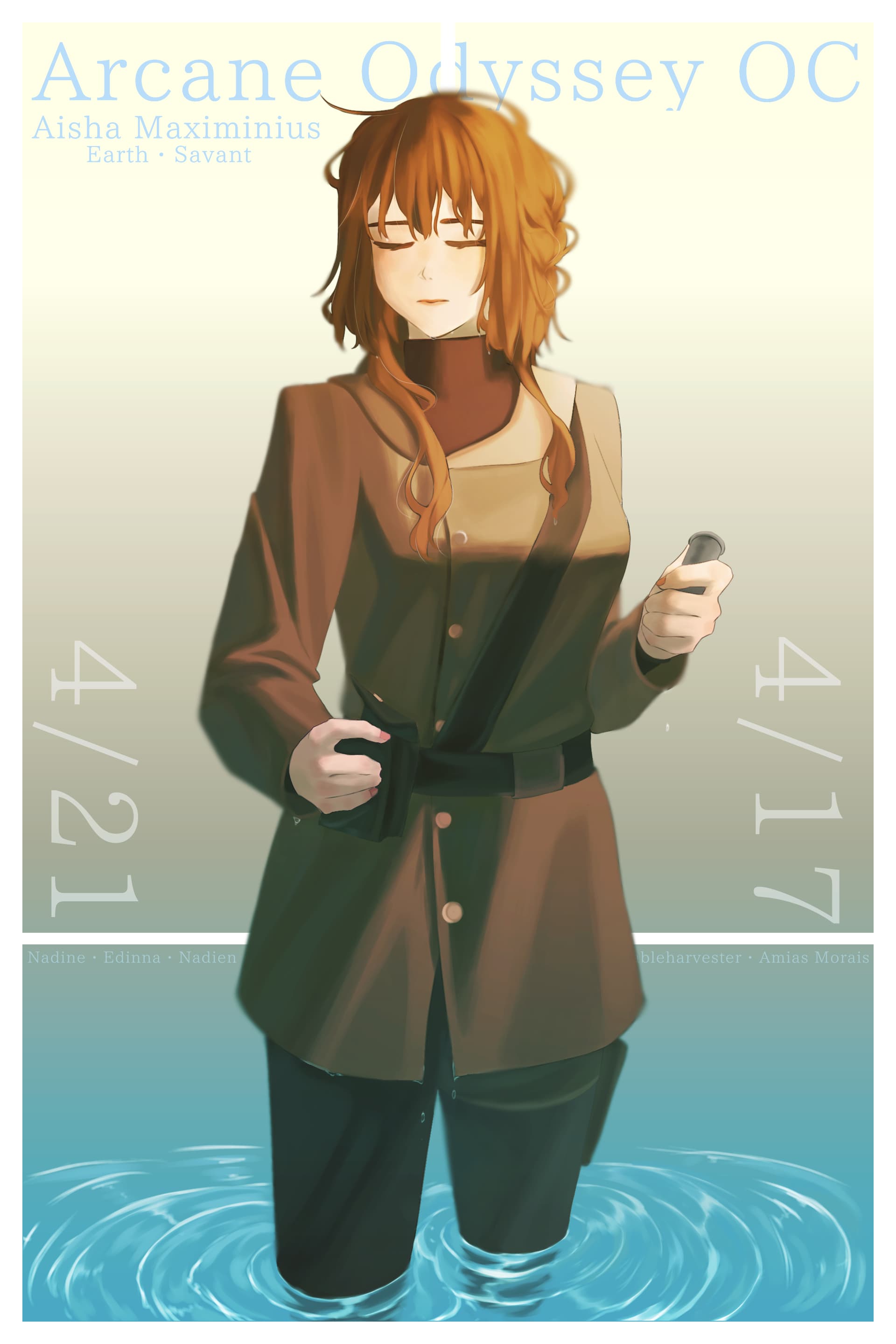 Aisha Maximinius, OC Art - Art - Arcane Odyssey